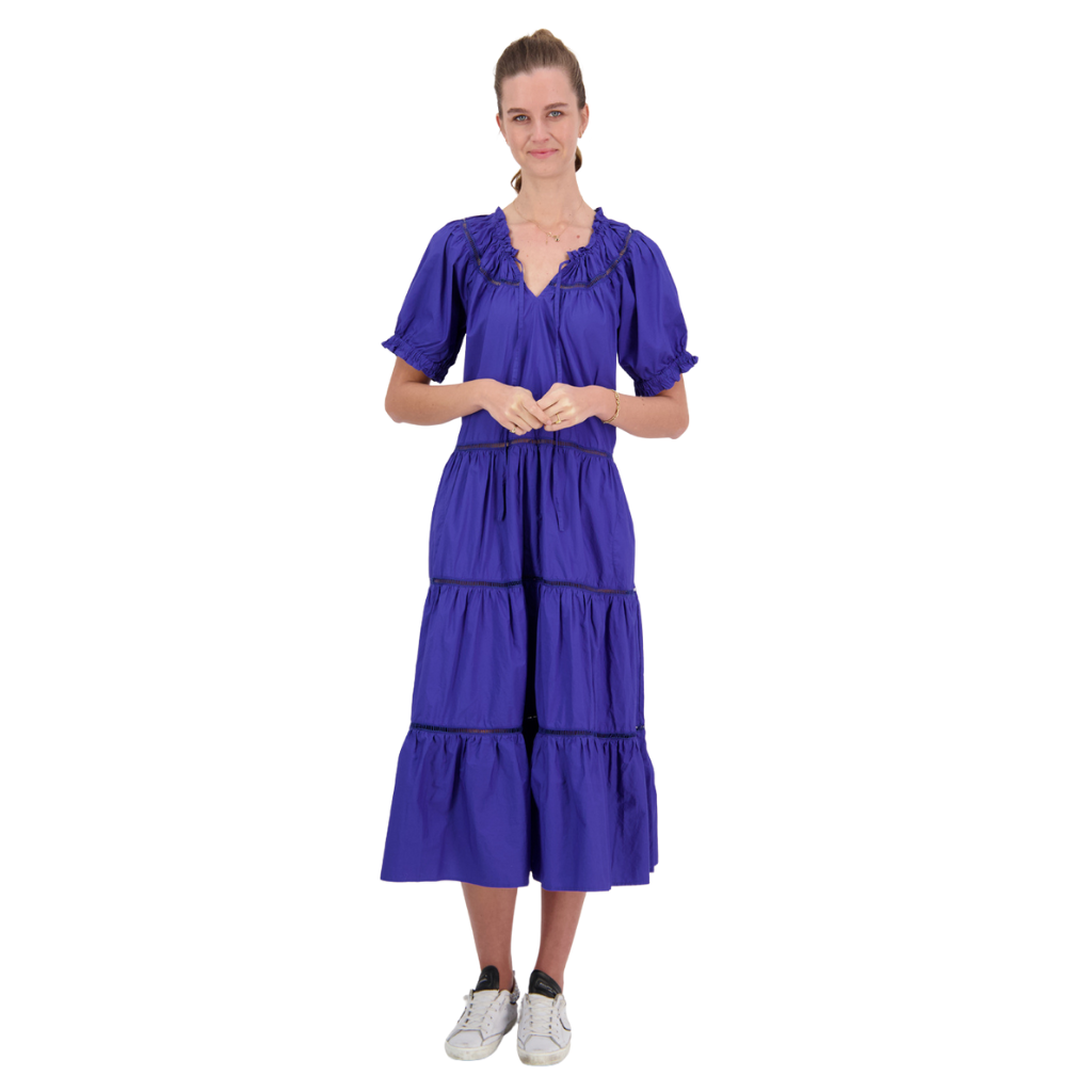 Trixie Dress - BRANDS-WOMENS : Andersons / Noire - Briarwood S22 Blue