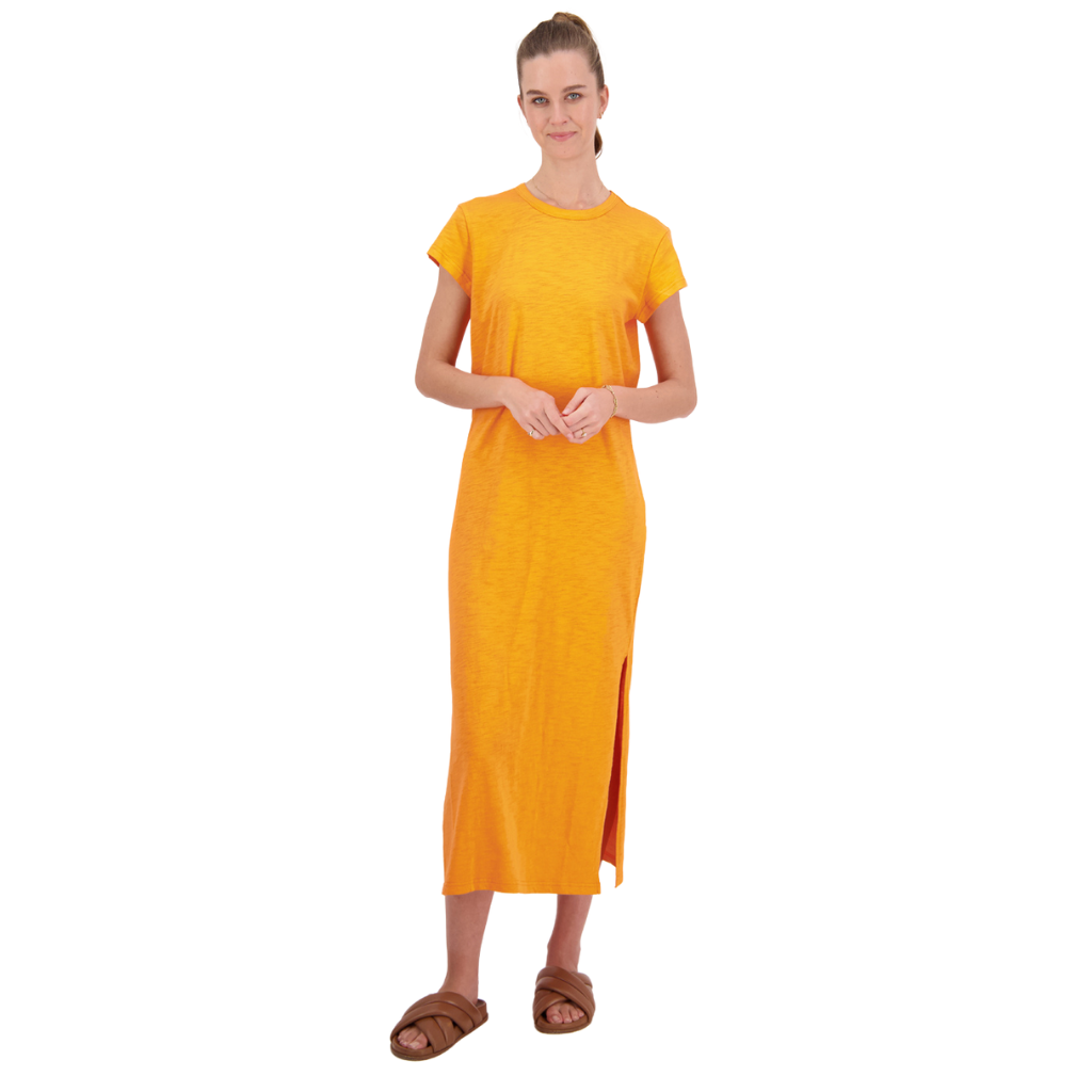 Tabbi Dress - BRANDS : Andersons - Briarwood S22 Orange