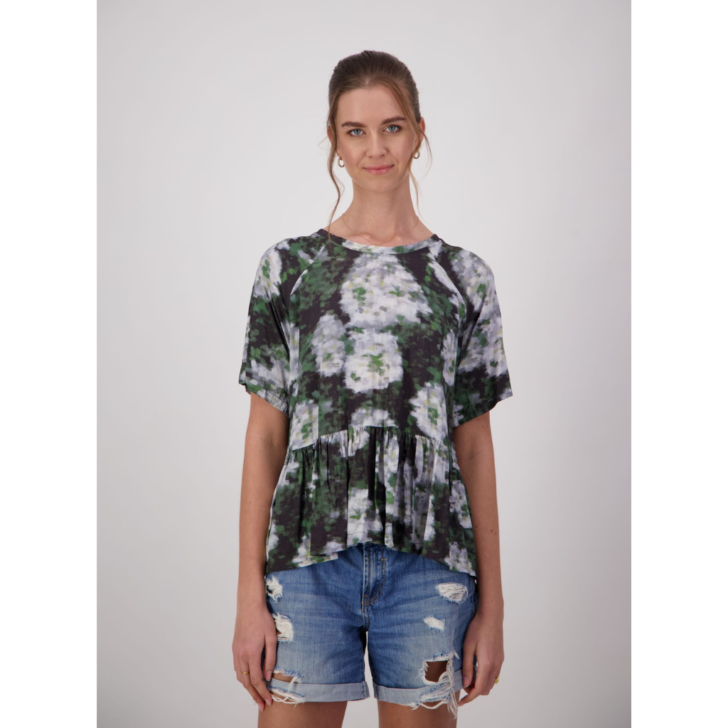 Jerry Top - BRANDS : Andersons - Briarwood S23 Green Floral