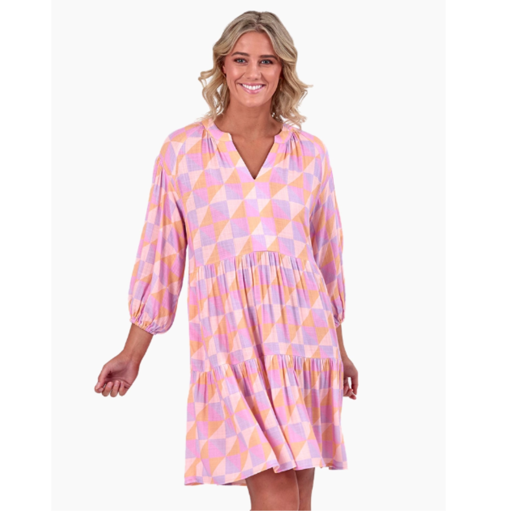 Sutton Dress - BRANDS : Andersons - Knewe S23 Pop