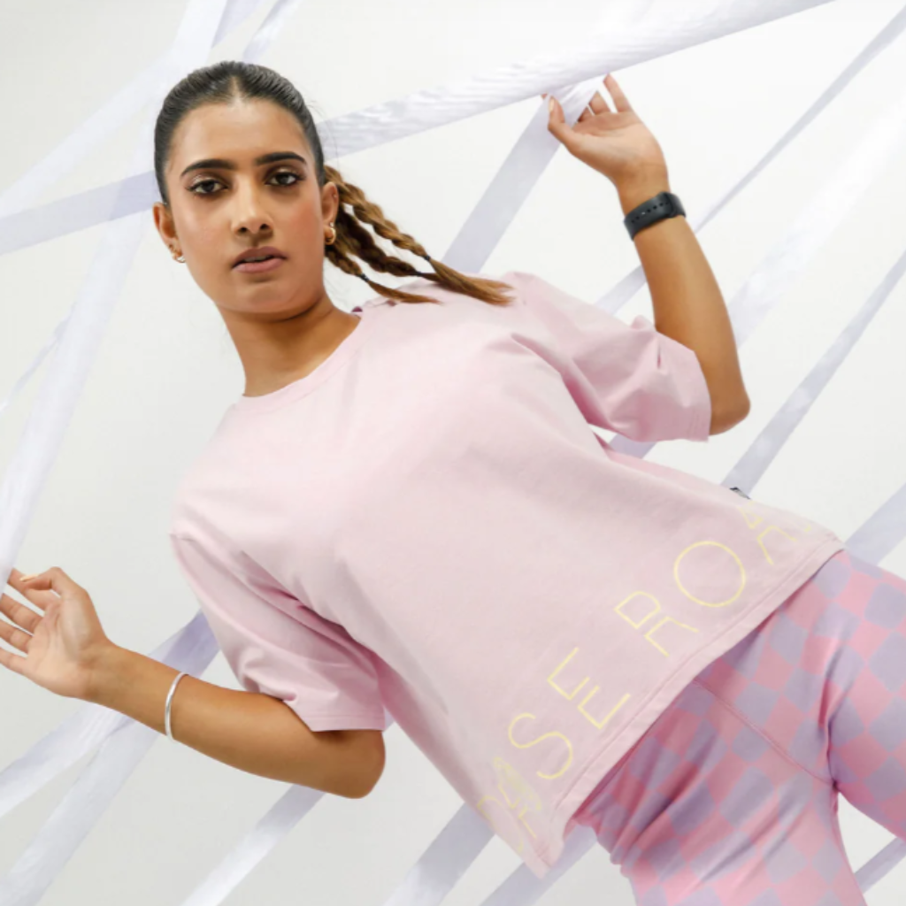 Cropped Tee - BRANDS : Andersons - Rose Road S23 Pink Bloom