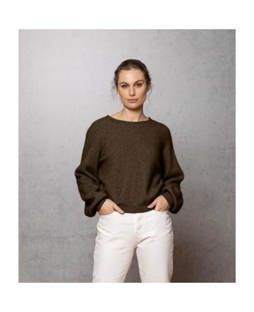 Bellow Sleeve Top - BRANDS : Andersons - Noble Wilde W24 Kauri